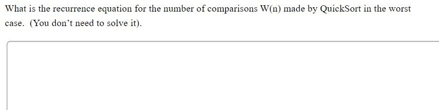 Solved What is the recurrence equation for the number of | Chegg.com