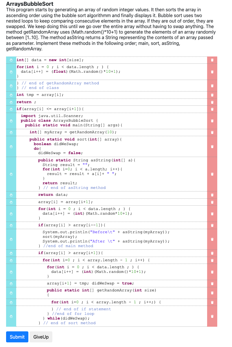 Solved Java Help Need To Reorder The Program So It Compiles