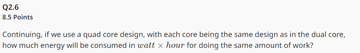Solved 49 Points Consider a single core processor, running | Chegg.com