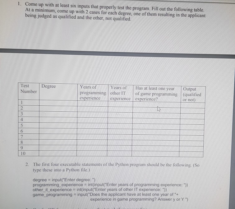 Goal: To solve the following problem, A computer game | Chegg.com