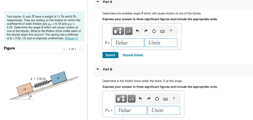 Solved Determine the smallest angle θ which will cause | Chegg.com