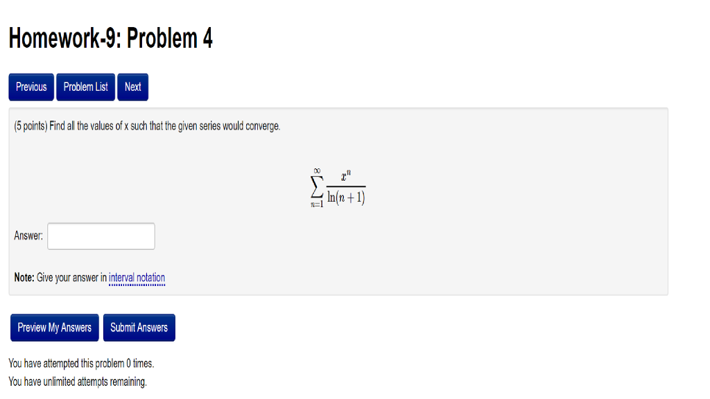 Solved Homework-9: Problem 4 Previous Problem List Next 5 | Chegg.com Solved Homework-9: Problem 4 Previous Problem List Next 5 | Chegg.com