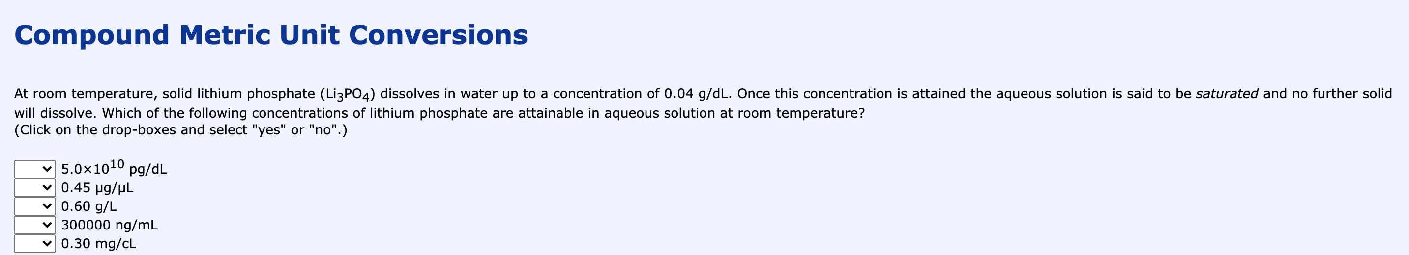 Solved Compound Metric Unit Conversions At room temperature, | Chegg.com