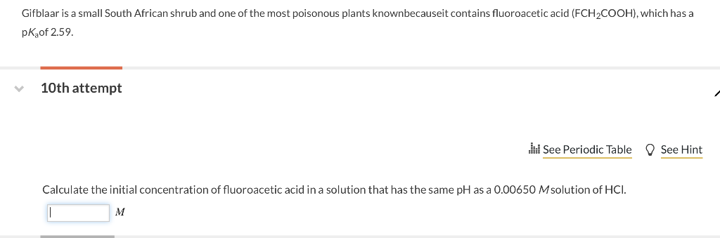 Solved Gifblaar is a small South African shrub and one of | Chegg.com