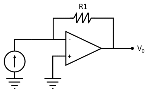 Solved Find the exit voltage V0 as a function of the entry | Chegg.com