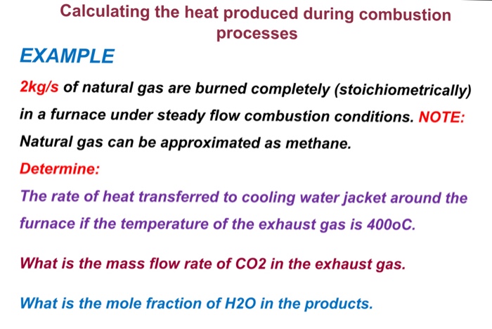 Solved Calculating the heat produced during combustion | Chegg.com