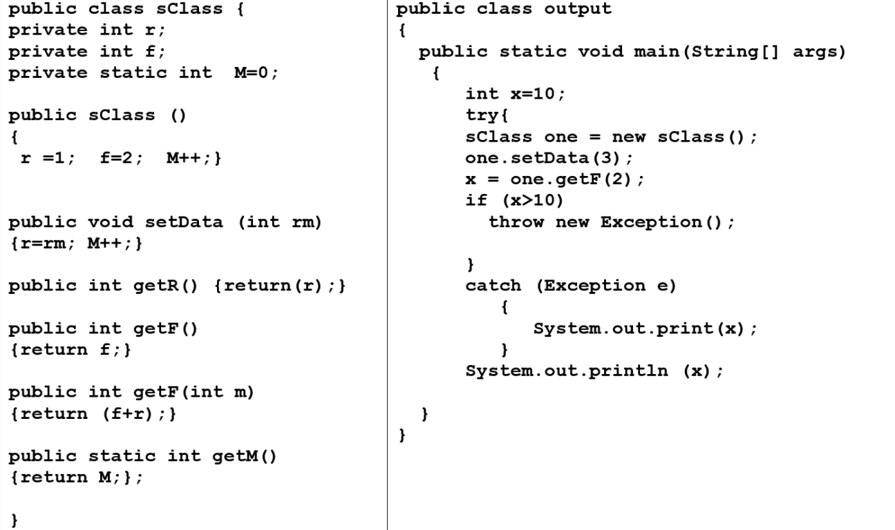 Solved Public Class Sclass Private Int R Private Int F 