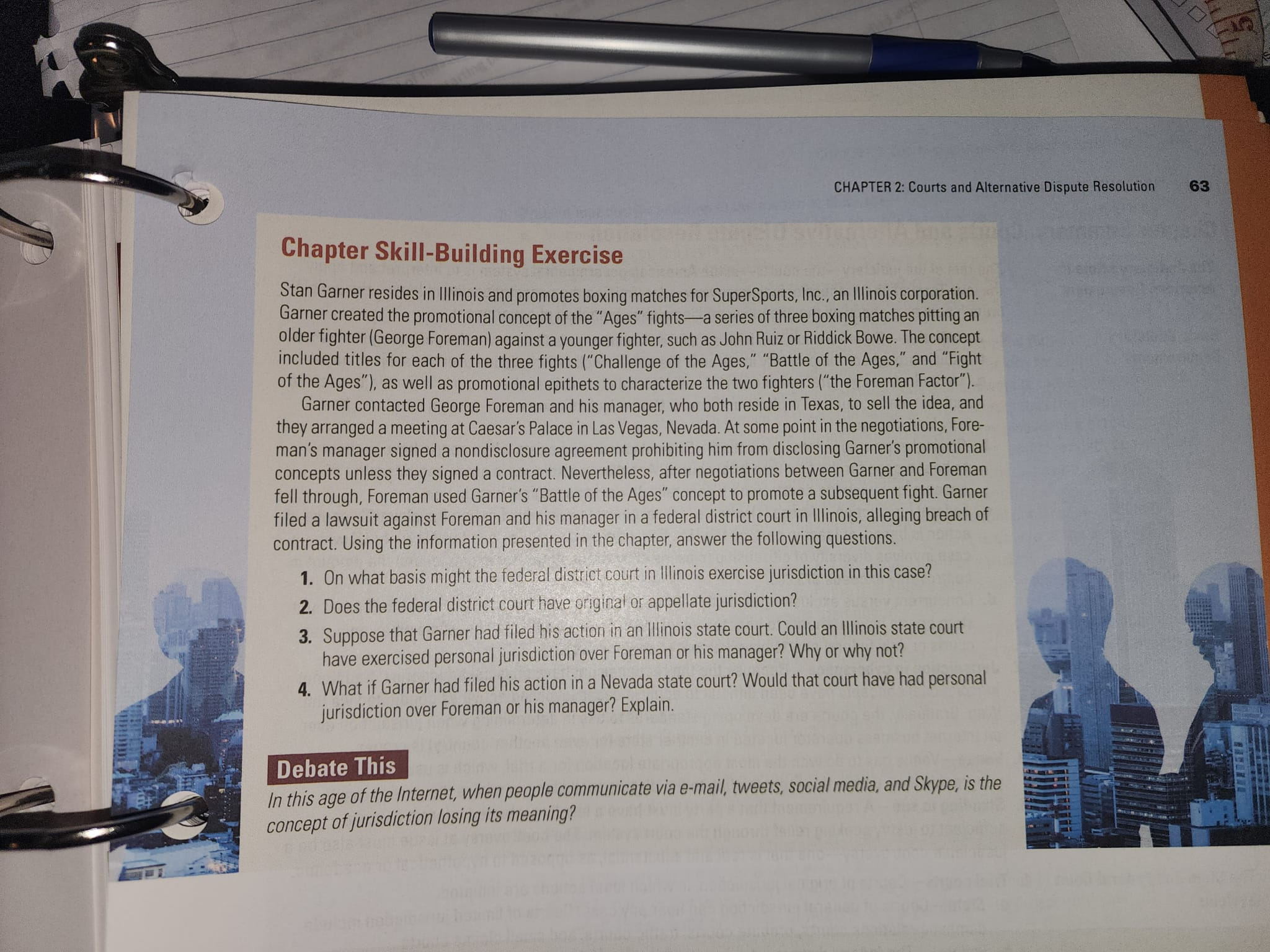 Solved Chapter Skill-Building ExerciseStan Garner resides in | Chegg.com