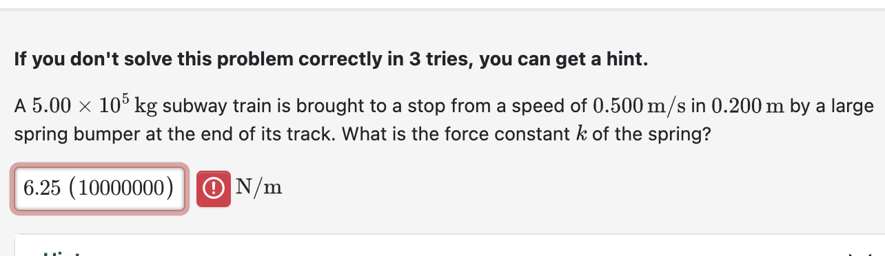 Solved If ﻿you don't solve this problem correctly in 3 | Chegg.com