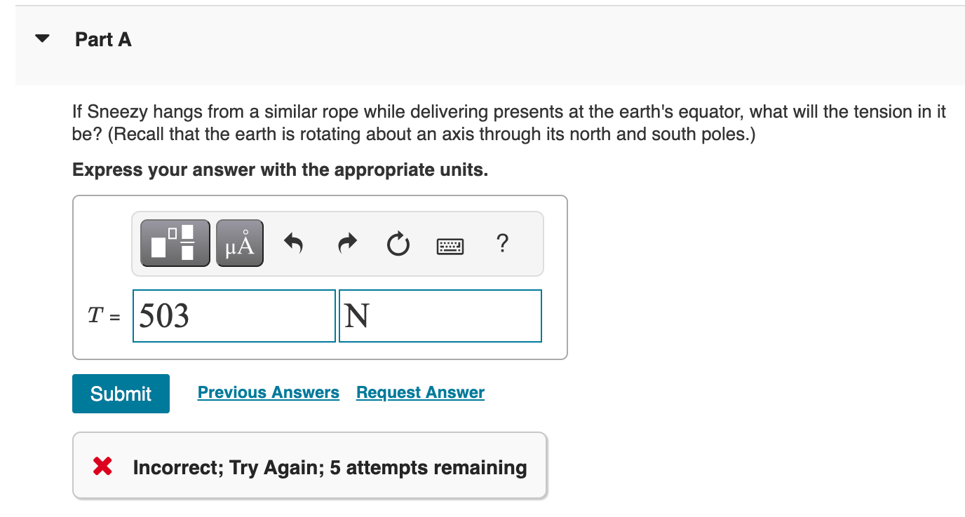 Solved You decide to visit Santa Claus at the north pole to | Chegg.com
