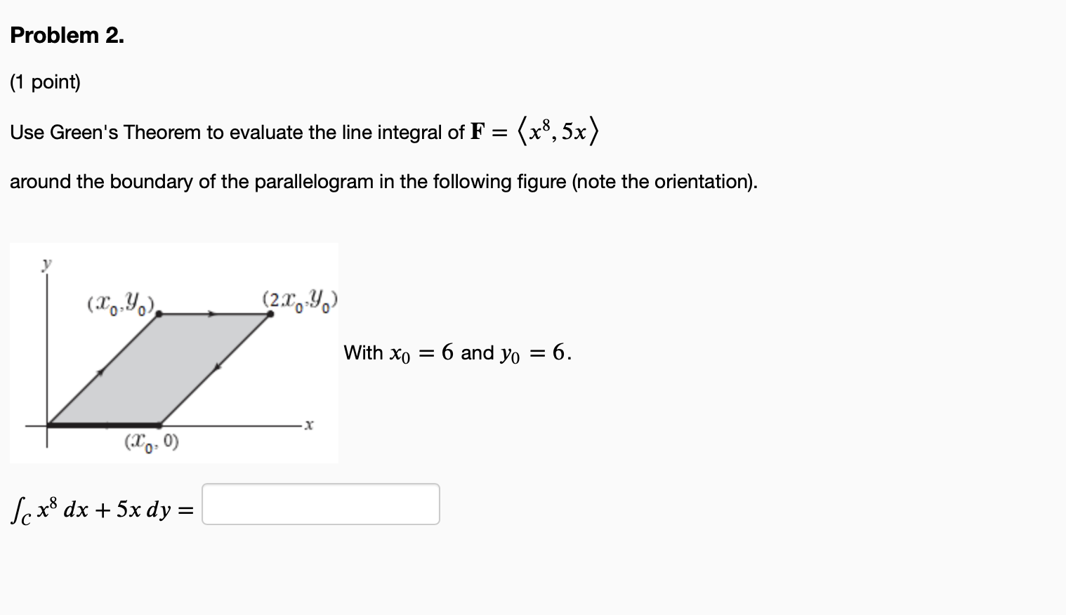 [Solved]: Use Green's Theorem to evaluate the line int