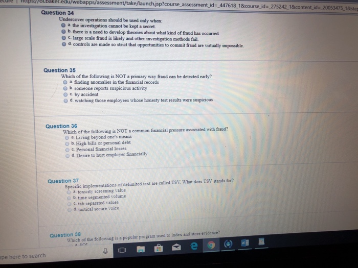 Solved T Htp y8.Baker.edu/webapps/assessment/take/launch.js | Chegg.com