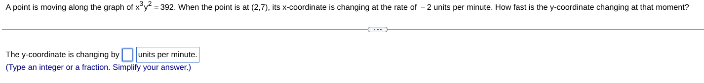 Solved A point is moving along the graph of x3y2=392. When | Chegg.com