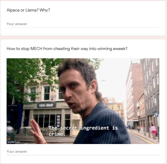 Solved Alpaca or Llama? Why? Your answer How to stop MECH | Chegg.com