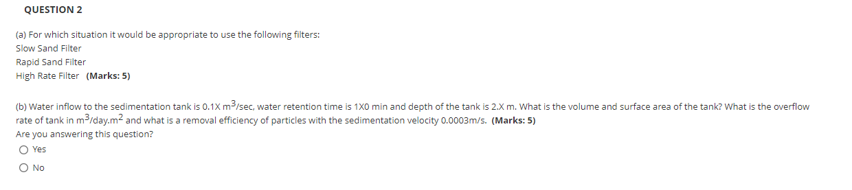 Solved QUESTION 2 (a) For which situation it would be | Chegg.com