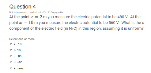 Solved Question 2 Not yet answered Marked out of 2 Flag | Chegg.com