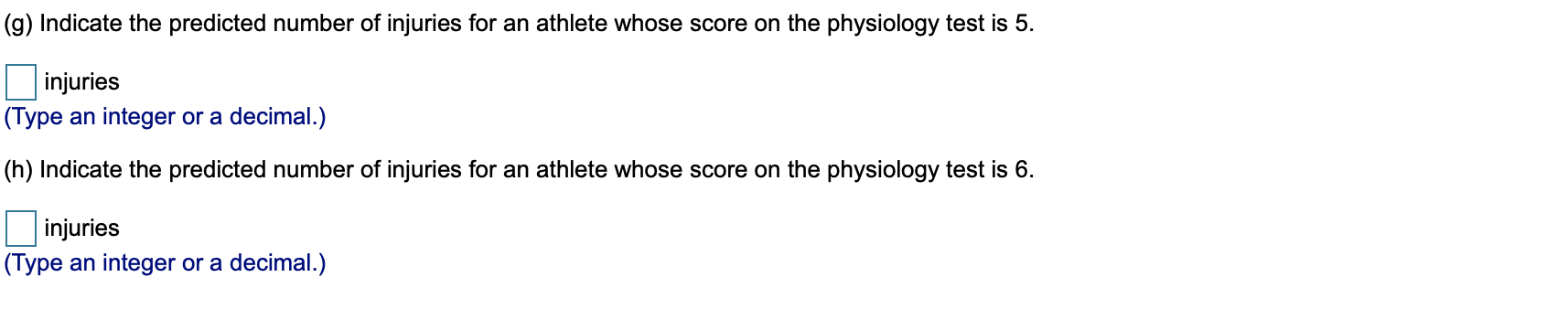 Solved A sports psychologist working with hockey players has | Chegg.com