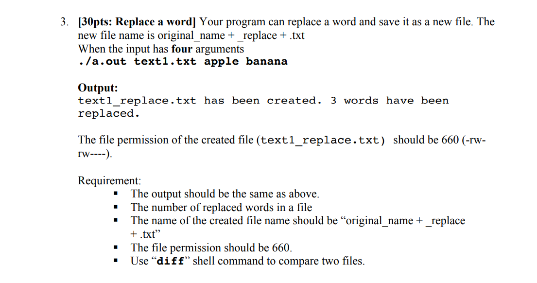 Solved Implement the hw1.c code, according to the three | Chegg.com