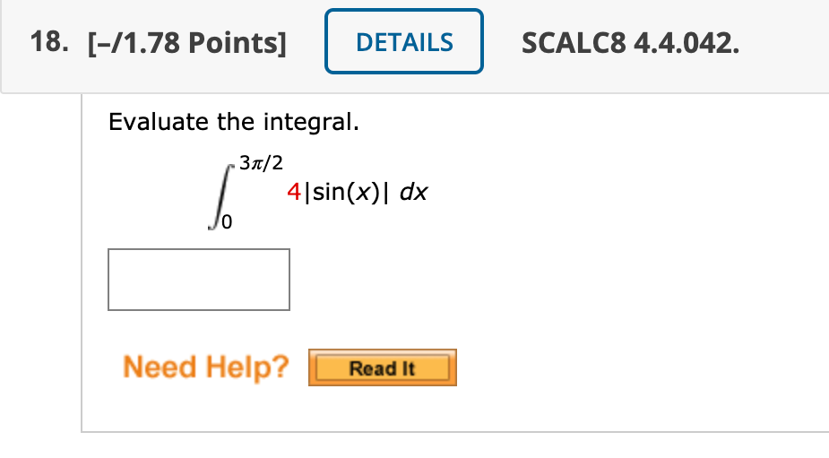 Solved 11. [-/2.14 Points] DETAILS SCALC8 4.2.053. Each of | Chegg.com