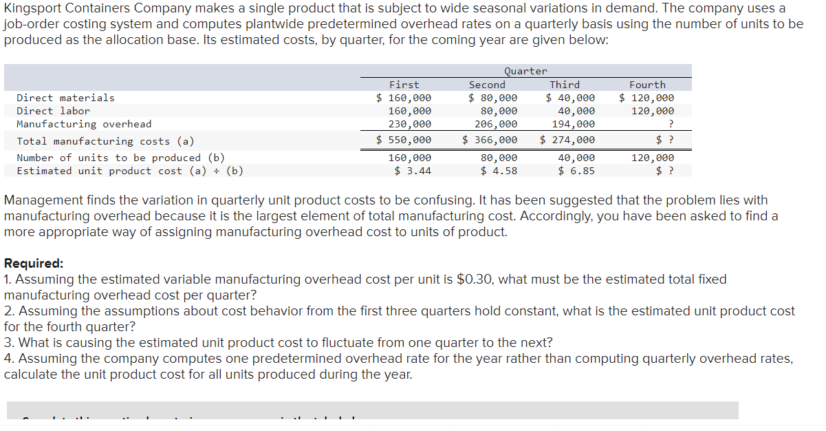 DO ALL PART | Chegg.com