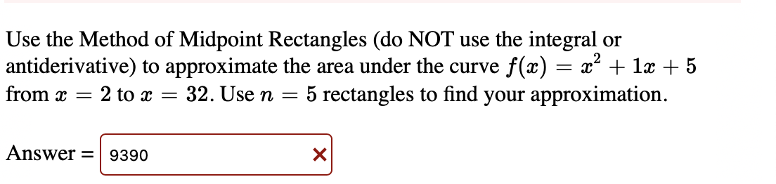 Solved The graph below is the function f(x)Evaluate the | Chegg.com