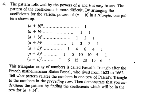 Solved The pattern followed by the powers of a and b is easy | Chegg.com