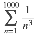 Solved 00 1 Σ nlnn n=2 1 nlnn 2 n=2 = 1000 1 Σ 3 n n=1 : | Chegg.com
