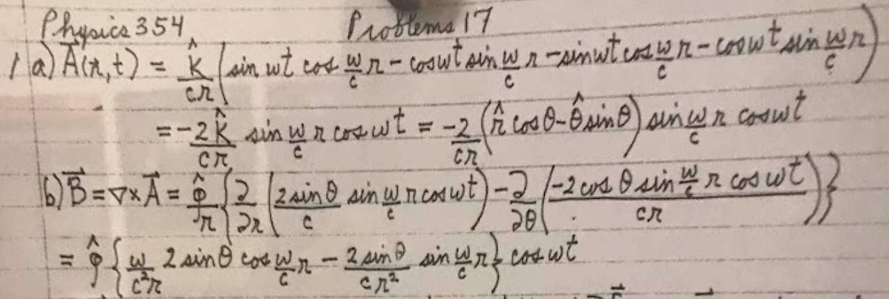 Solved ELECTRODYNAMICS Please explain how to solve part a…. | Chegg.com