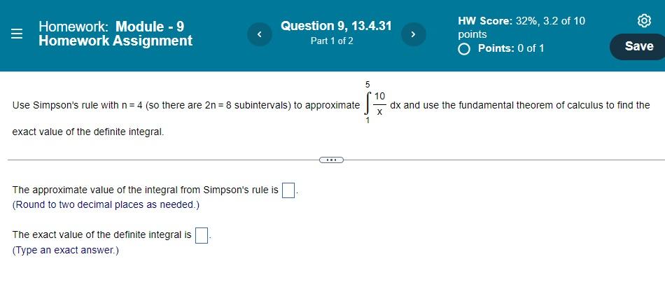 Solved = Homework: Module - 9 Homework Assignment Question | Chegg.com