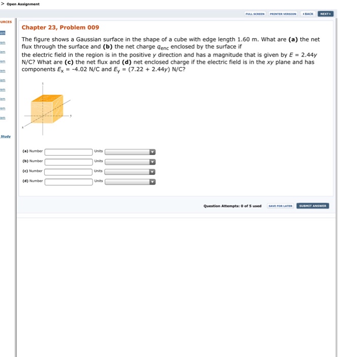 Solved Open Assignment Chapter 23, Problem 009 The figure | Chegg.com