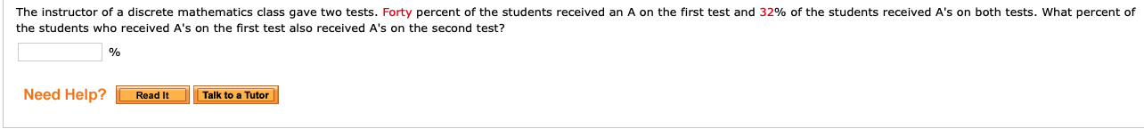 Solved The instructor of a discrete mathematics class gave | Chegg.com