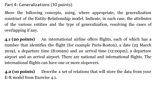 Solved Part 4: Generalizations (30 points) Show the | Chegg.com