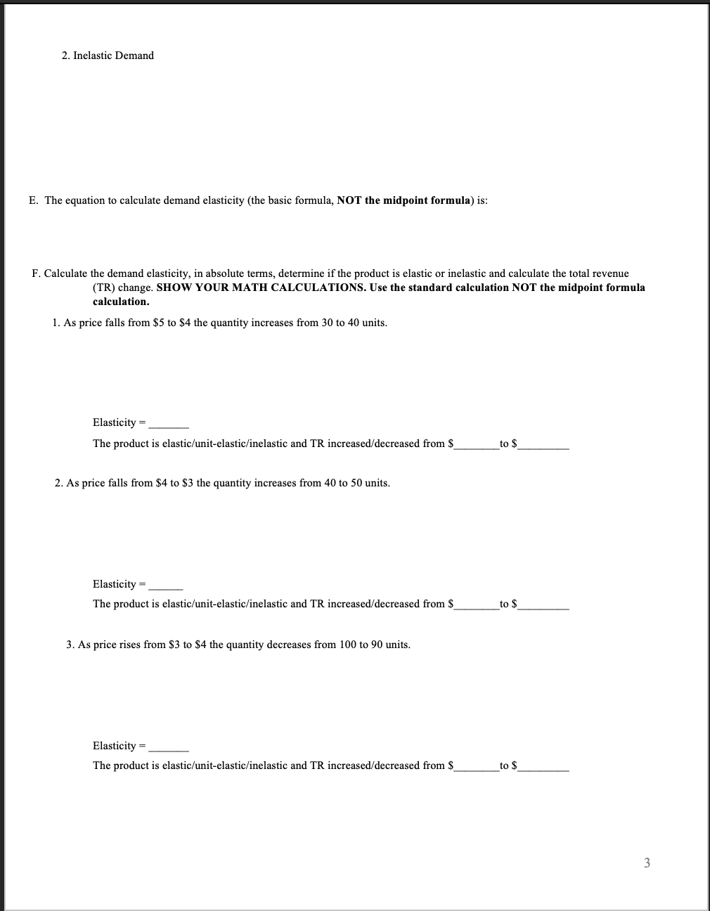 Solved WCTC Micro Economics Module 4 Written Assignment: | Chegg.com