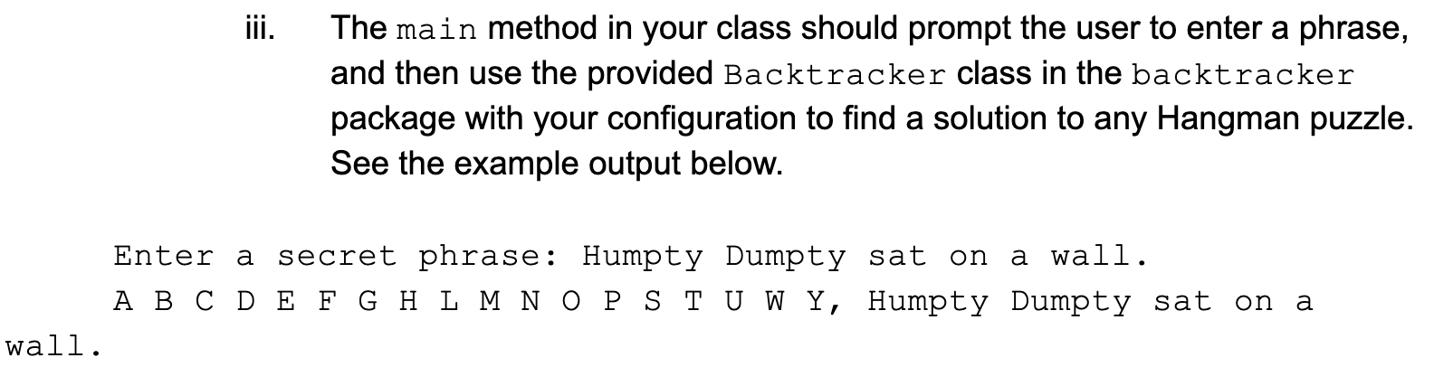 Solved You have been provided with a Java class that | Chegg.com