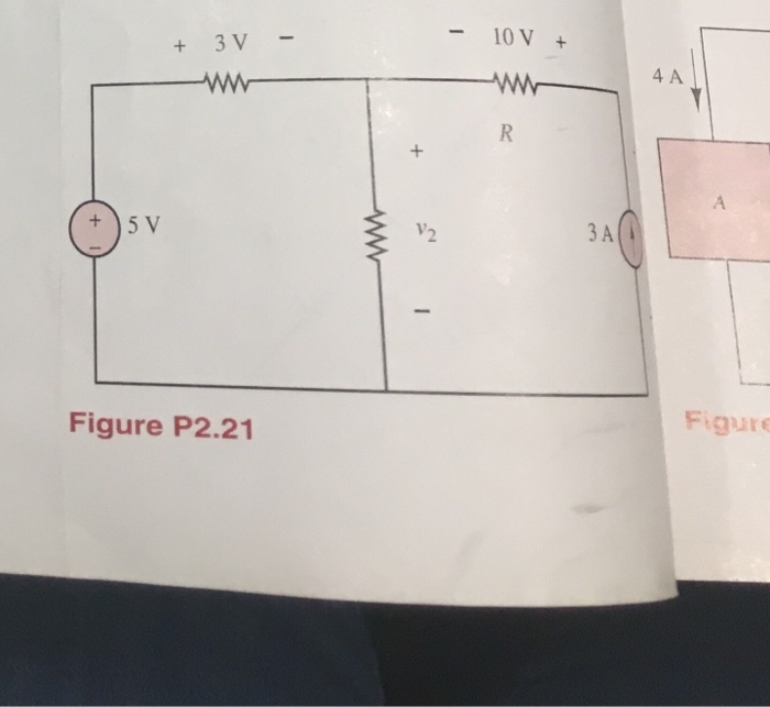 Solved In the circuit of Figure P2.21, determine the power | Chegg.com