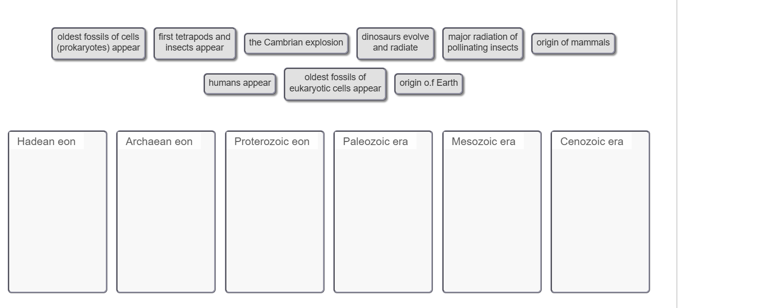 Solved oldest fossils of cellsdinosaurs evolvemajor | Chegg.com