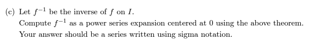 Solved 3. Finding a formula for the inverse of a function | Chegg.com