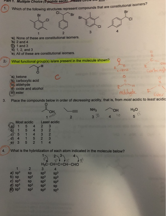 Solved Multiple Choice (5 points each 1. which of the | Chegg.com