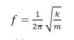Solved f=2π1mk | Chegg.com