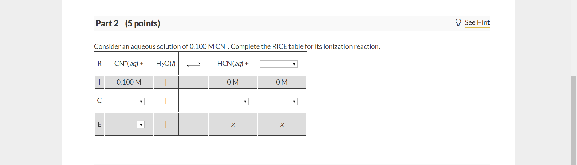 Solved Consider the structure of the cyanide ion, CN−, and | Chegg.com