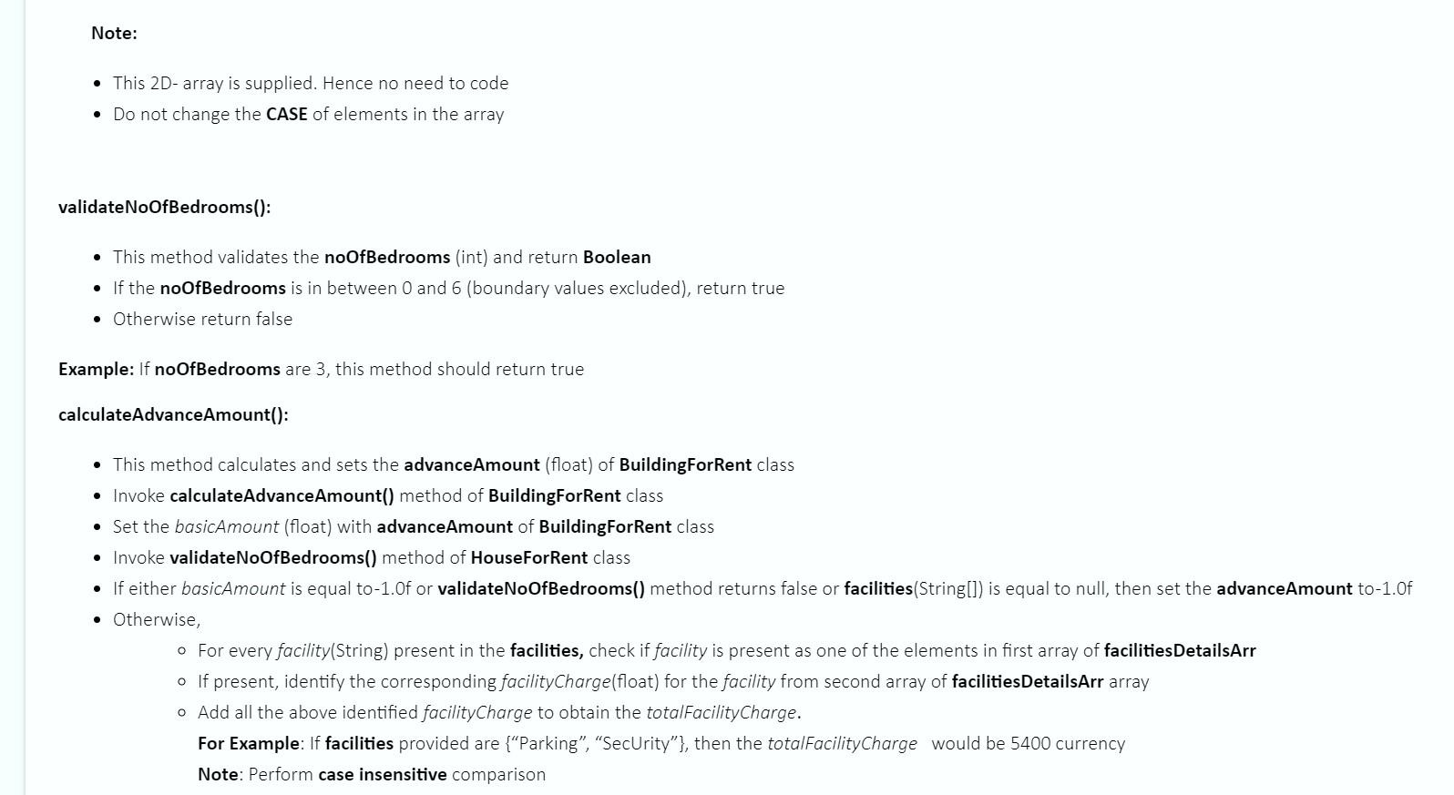 Solved import java.util.Arrays; class BuildingForRent { | Chegg.com
