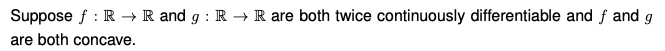 Solved Suppose f:R→R and g:R→R are both twice continuously | Chegg.com