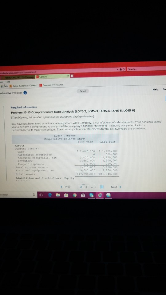 Solved C search. ol Hep Help Sa rehensive Problem Required | Chegg.com