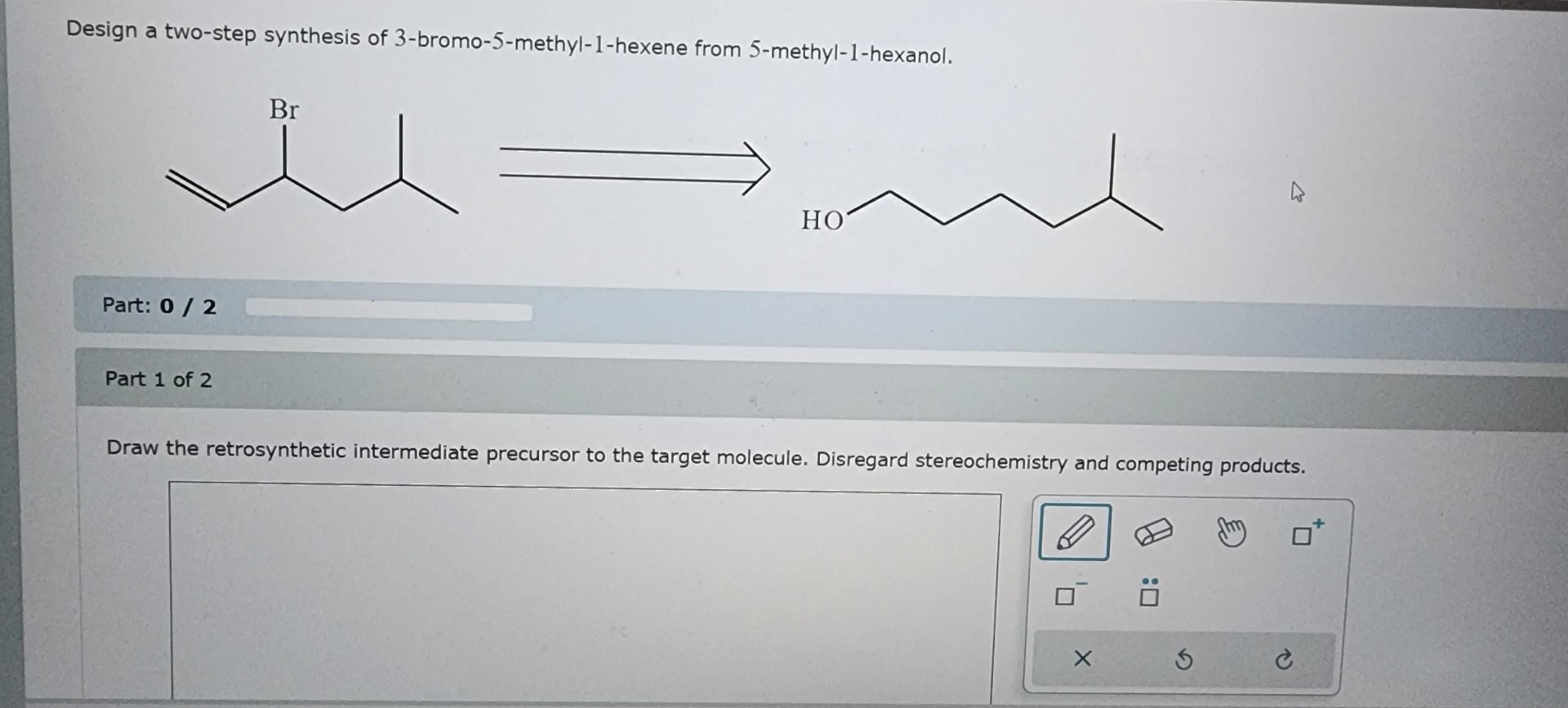 Solved Design a two-step synthesis of | Chegg.com