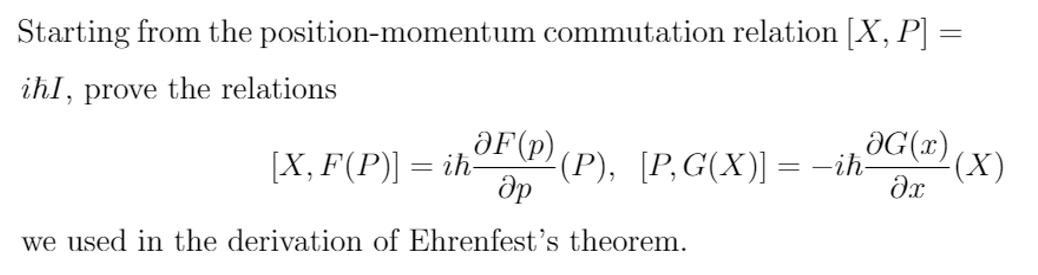 Solved Starting from the position-momentum commutation | Chegg.com