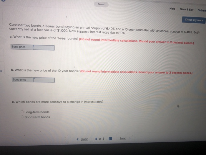 Solved Seved Help Save & Exit Submit Check my work Consider | Chegg.com