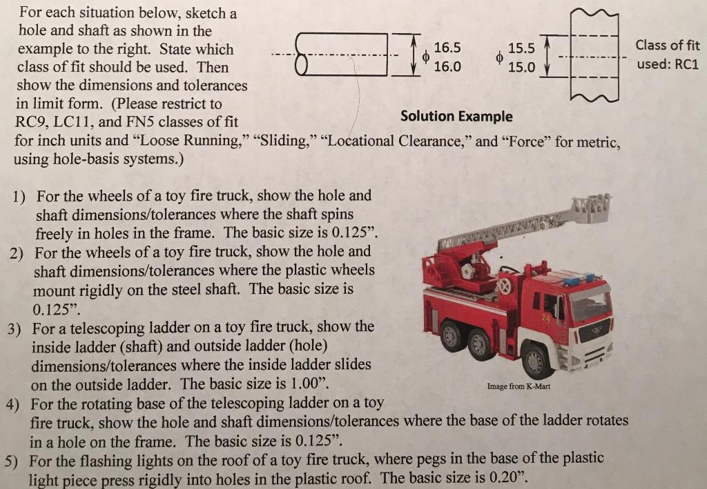 Solved 6 Class of fit used: RC1 For each situation below, | Chegg.com