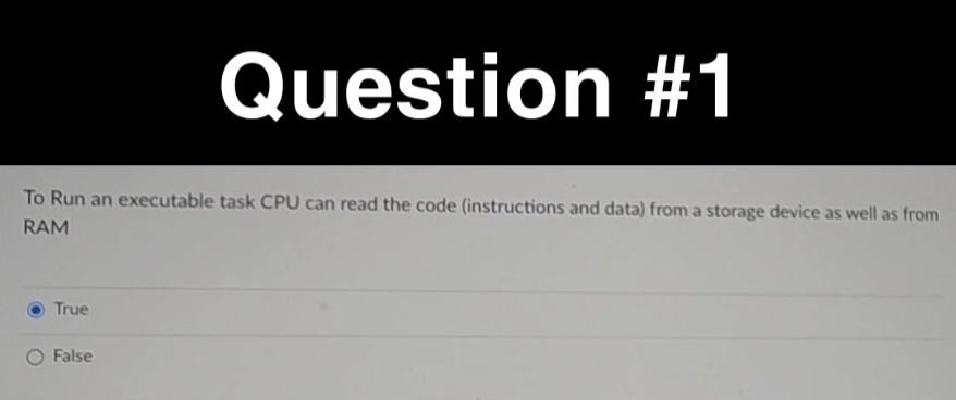 Solved To Run An Executable Task Cpu Can Read The Code 9214
