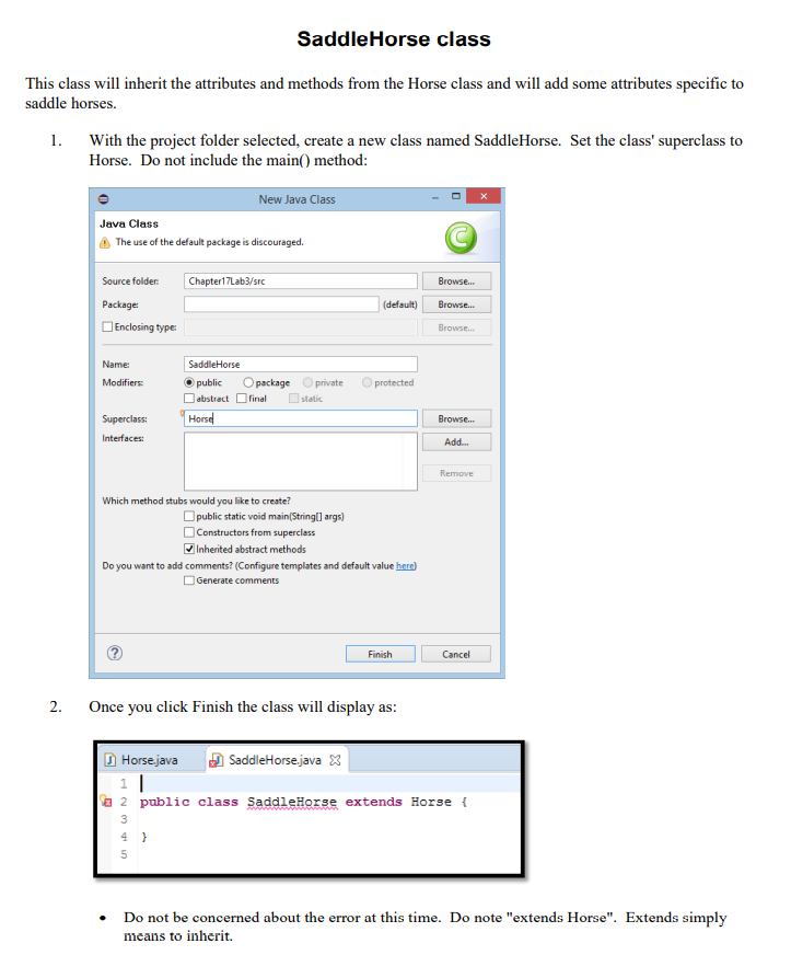 Solved CIT 249: Java II Chapter 17 Lab 3 We will create text | Chegg.com