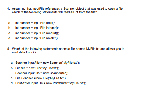 Solved 1. In the following code, what values could be read | Chegg.com
